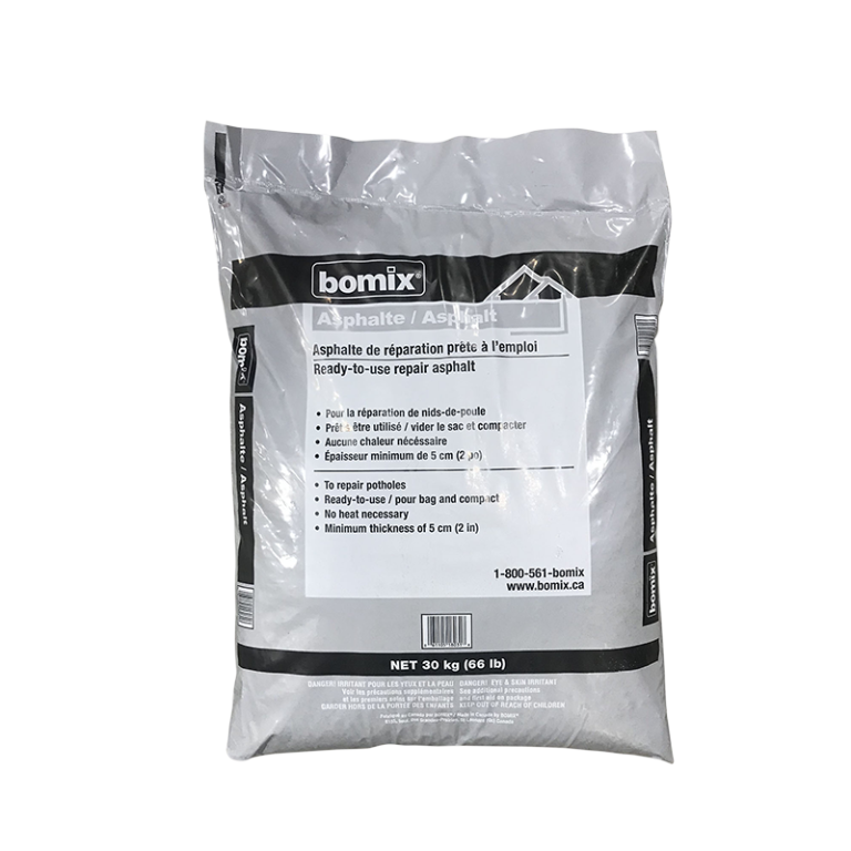 Bomix® Asphalte - Bomix.ca - Des solutions en béton pour la maison