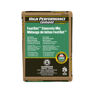 HPC FastSet™ - Concrete mixing - Bomix.ca - Concrete solutions for the home